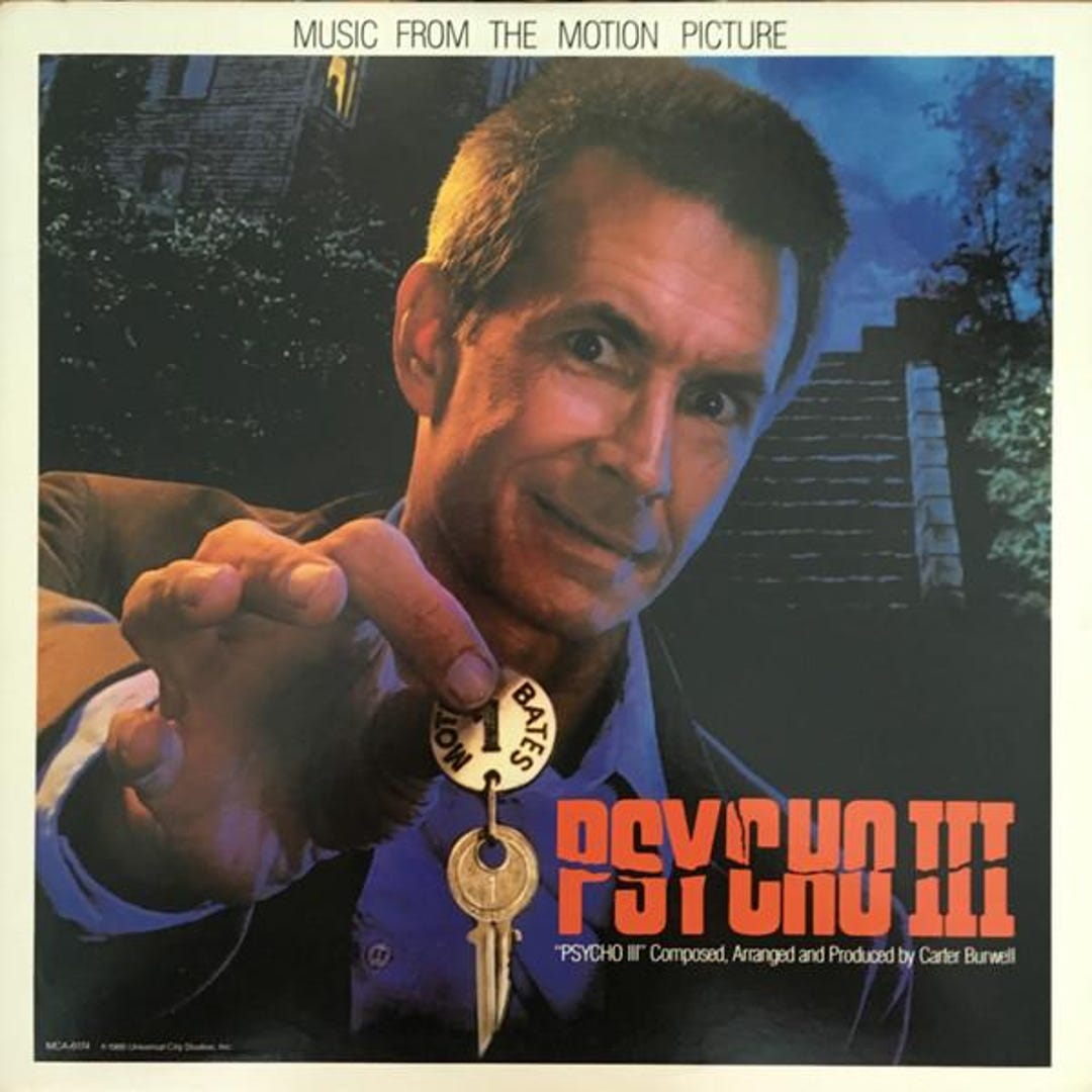 Various Artist psycho Iii Soundtrack Vinyl Record Sealed - Etsy