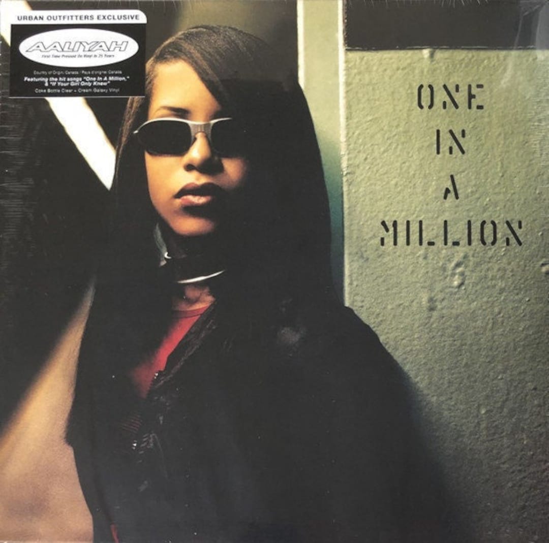 Aaliyah one in a Million R&B Vinyl Record - Etsy