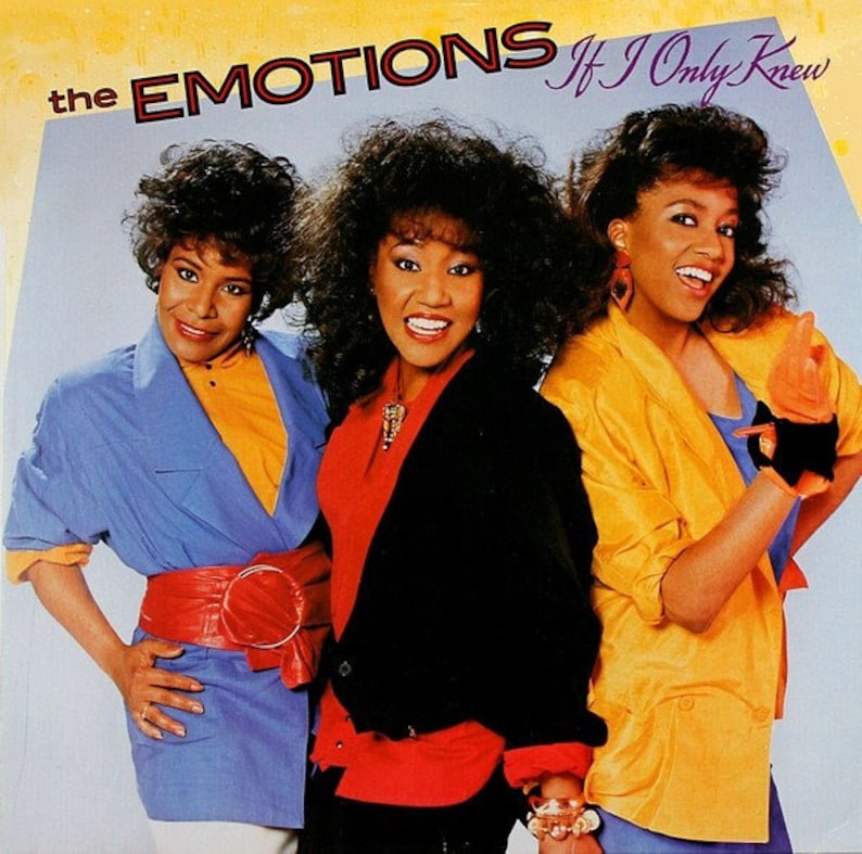 LP the Emotions "if I Only Knew" Soul Vinyl Record - Etsy