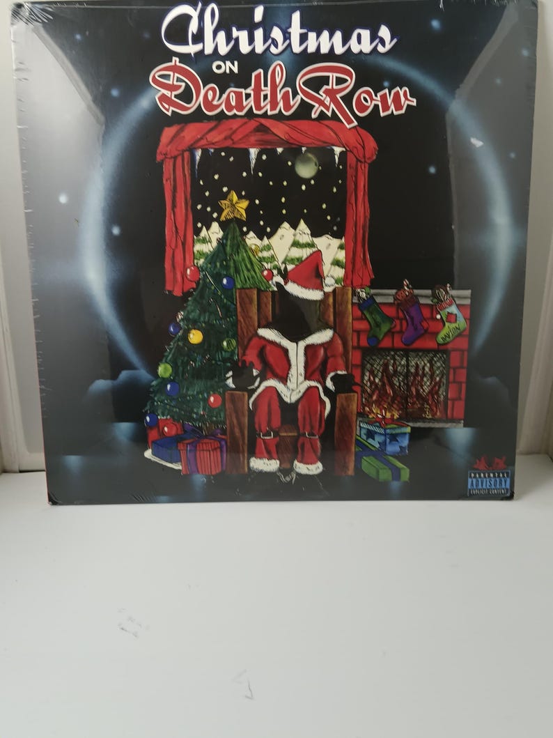 LP Holiday Hip Hop Various Artist "christmas on Death Row" Vintage ...