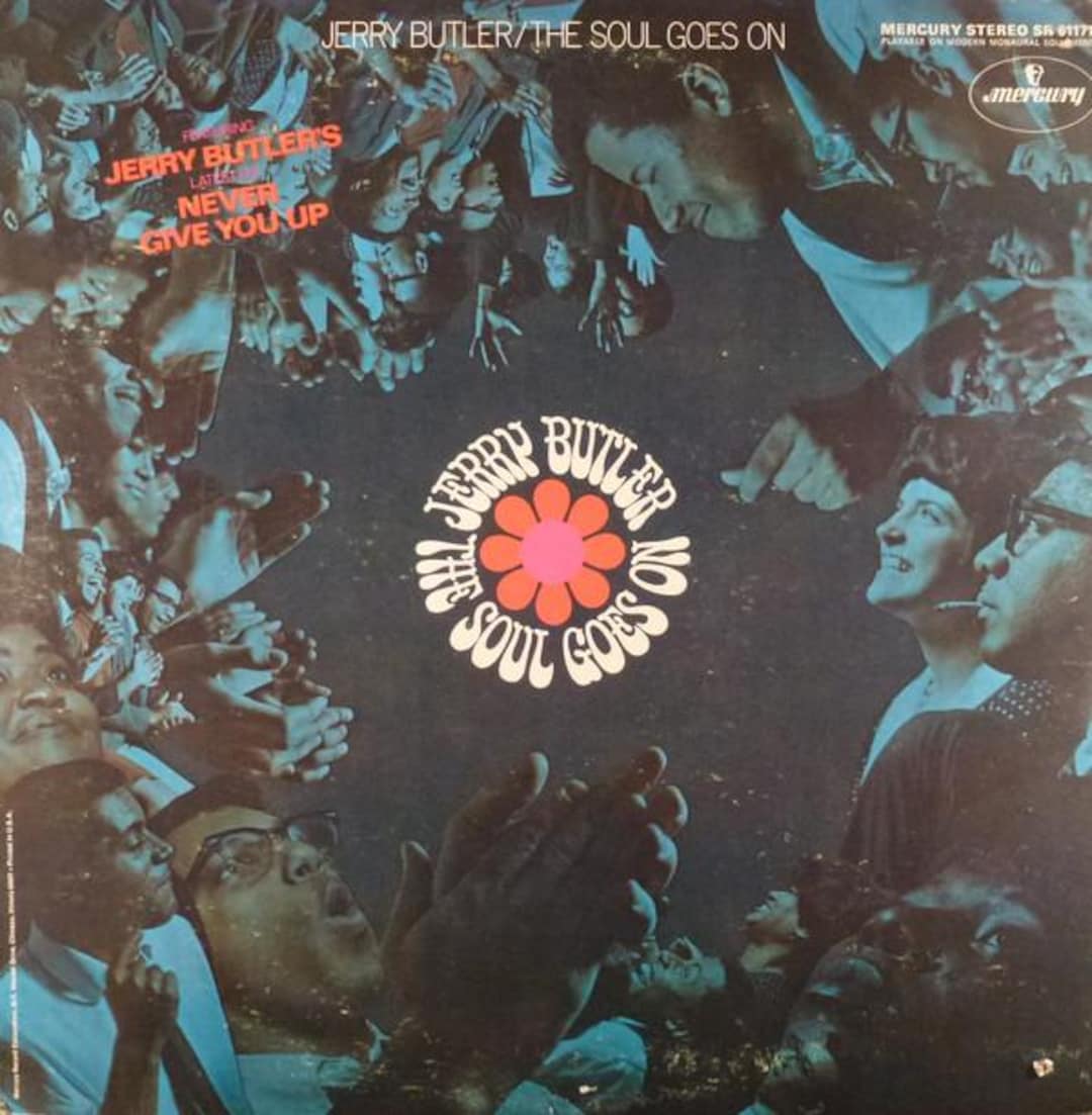 LP Jerry Butler "the Soul Goes On" Soul Vinyl Record VG+/M- - Etsy