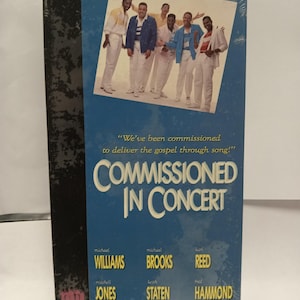 VHS Tape - Gospel - Commissioned in Concert Sealed - Etsy