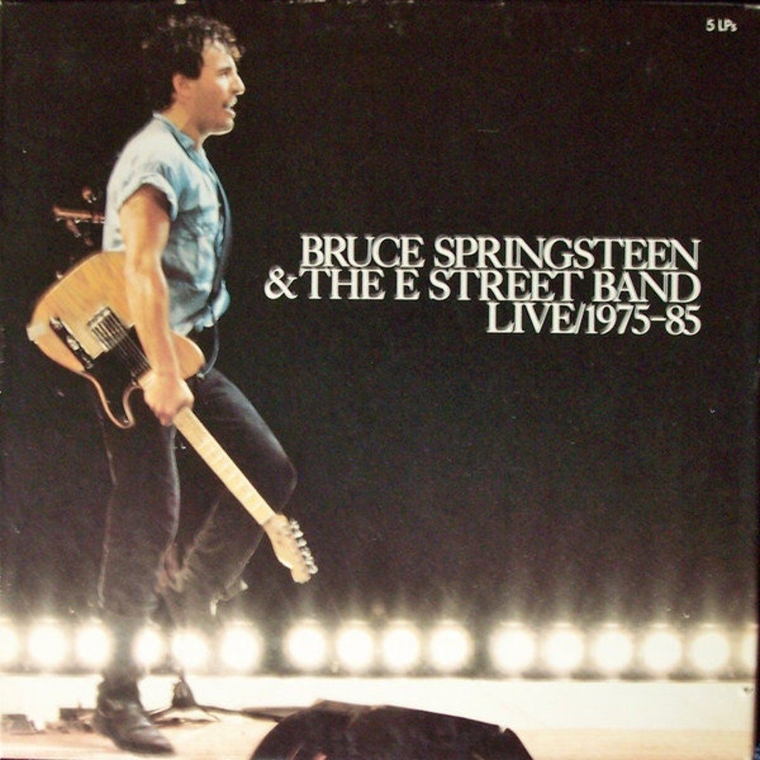 LP Bruce Springsteen & the E Street Band Live 1975-85 Rock 5LP Box Set ...