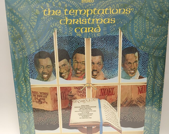 LP Motown/christmas the Temptations "christmas Card" Vintage Vinyl ...