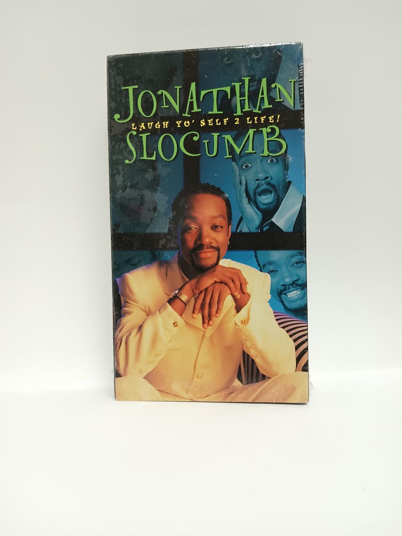 VHS Gospel Comedy Jonathan Slocumb "laugh Yo Self 2 Life" Vintage Tape ...