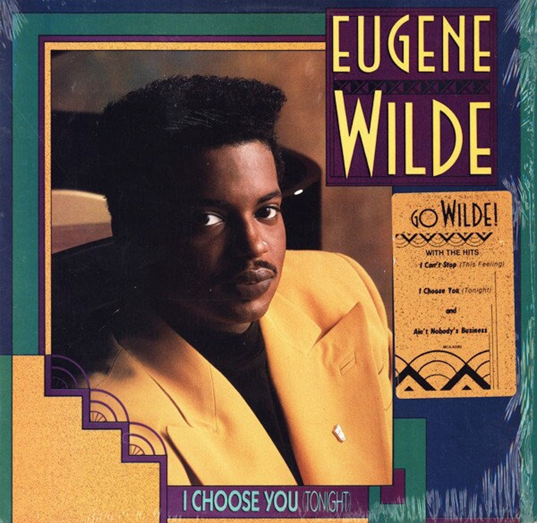 Eugene Wilde "i Choose You" R&B Vinyl Record - Etsy