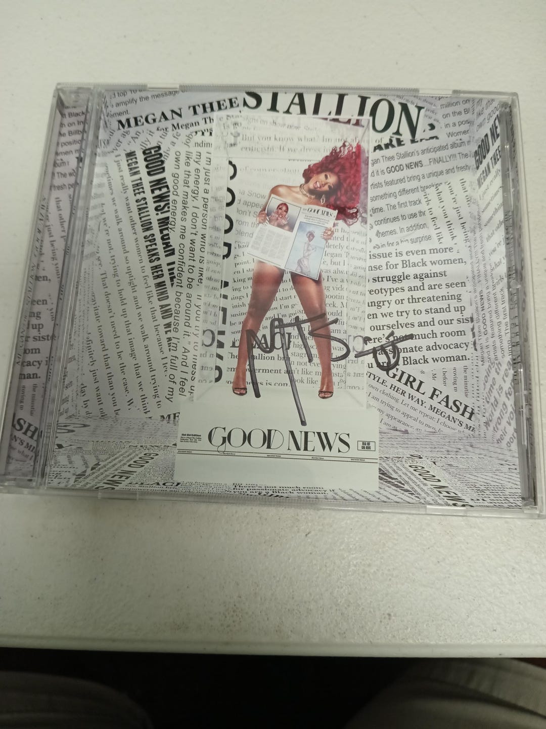 CD Meg Thee Stallion "good News" Hip-hop Autograph CD - Etsy
