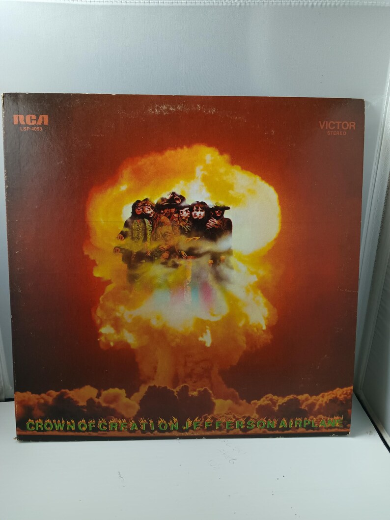 LP Rock Jefferson Airplane "crown of Creation" Used Vinyl Record VG++/M ...