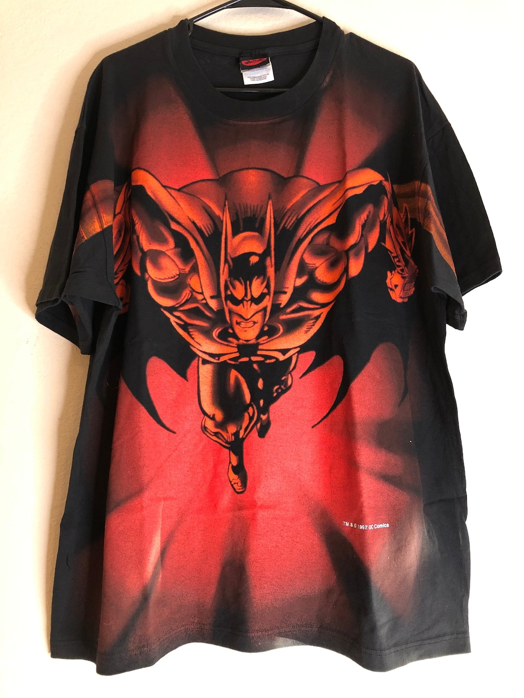 1997 Vintage Batman T-shirt - Etsy