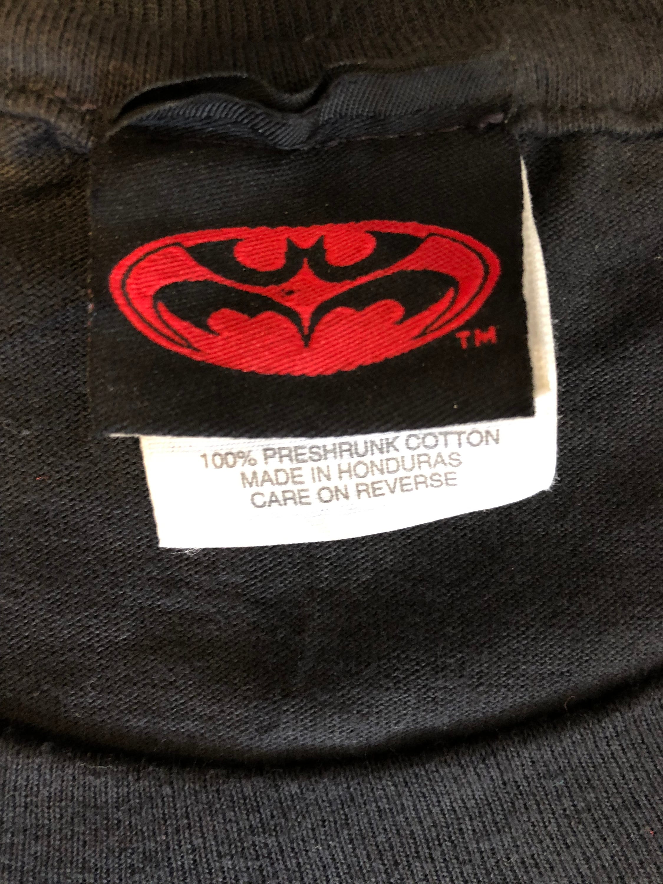 1997 Vintage Batman T-shirt - Etsy