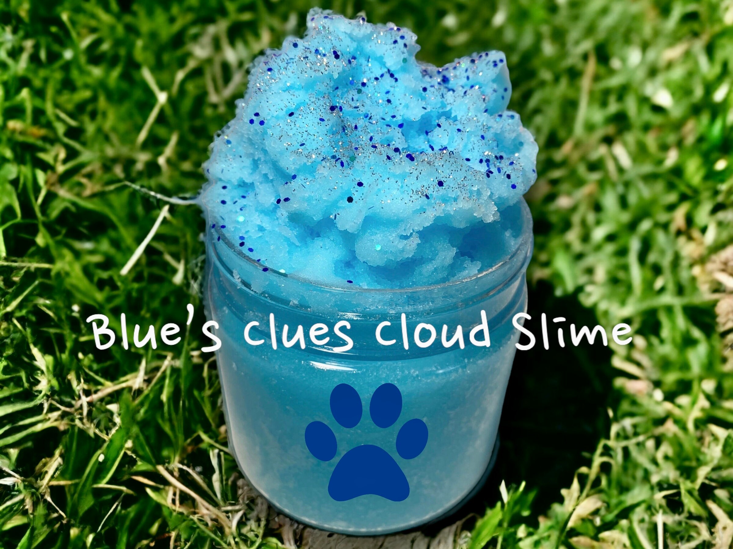 Blue's Clues Fur Cloud Slime - Etsy