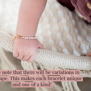 Pearl Baby Bracelet-freshwater Pearls-gold Filled-sterling Silver ...