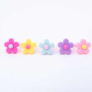 Kids Pastel Flower Ring Little Girl Jewelry Toddler Kids Girl Ring Kids ...