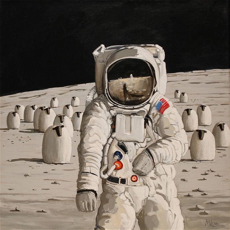 One Small Step for Man - Etsy