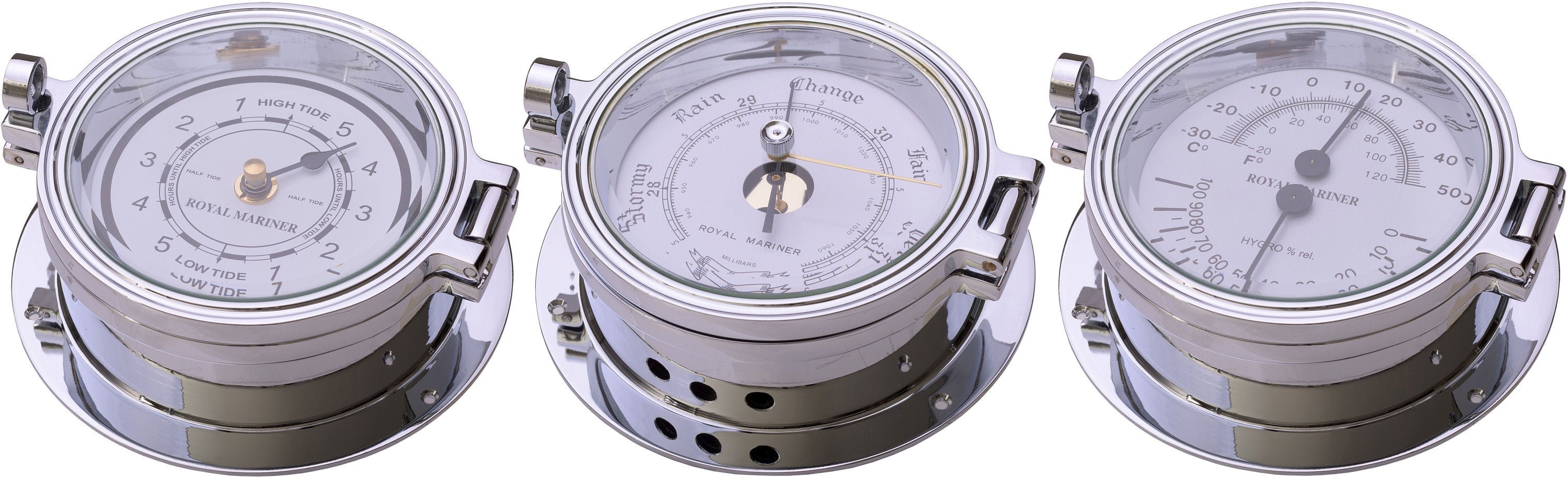 Quiet Tide Clock Barometer Thermometer - Etsy