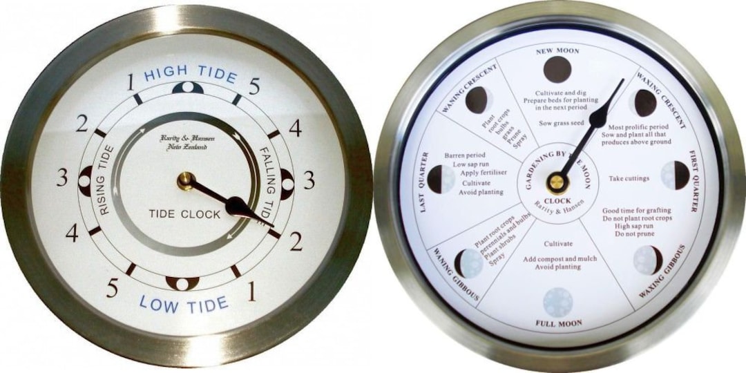Quiet Tide Clock Plant by the Moon Clock FREE International Shipping ...
