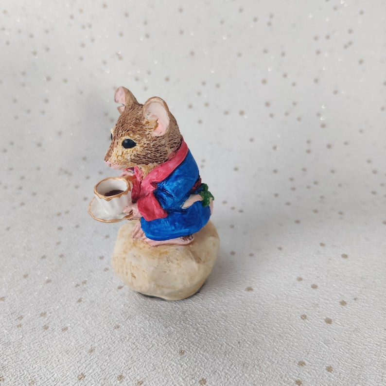 Escultura del ratón Ed dormilón - Etsy España