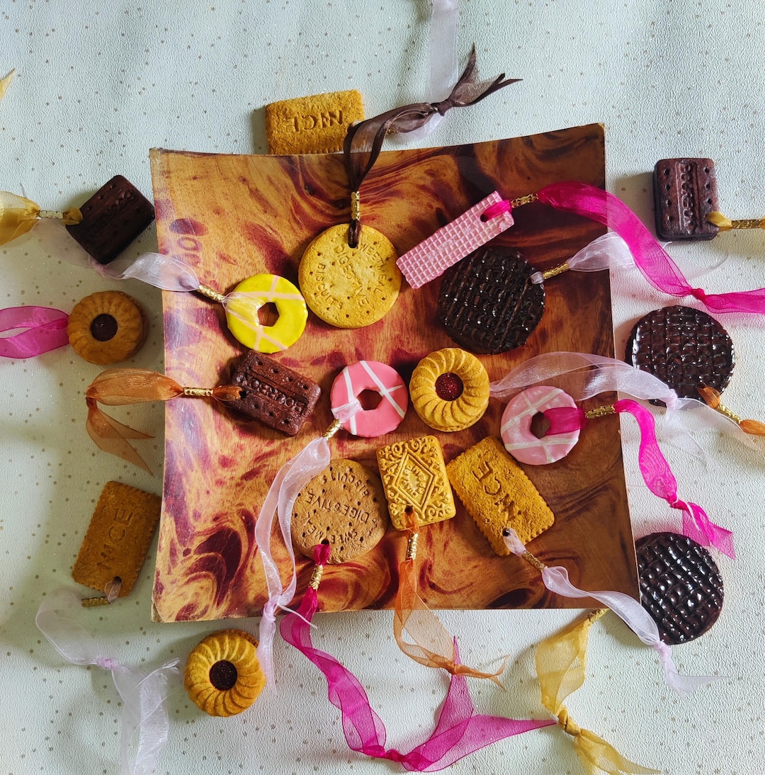 Realistic Biscuit Decorations. - Etsy UK