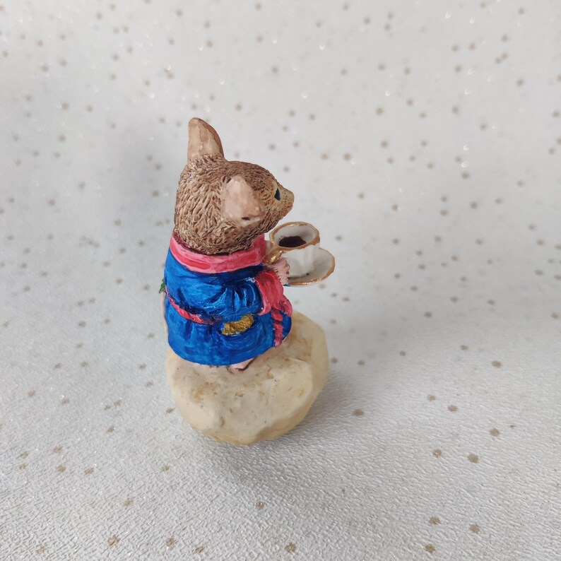 Escultura del ratón Ed dormilón - Etsy España