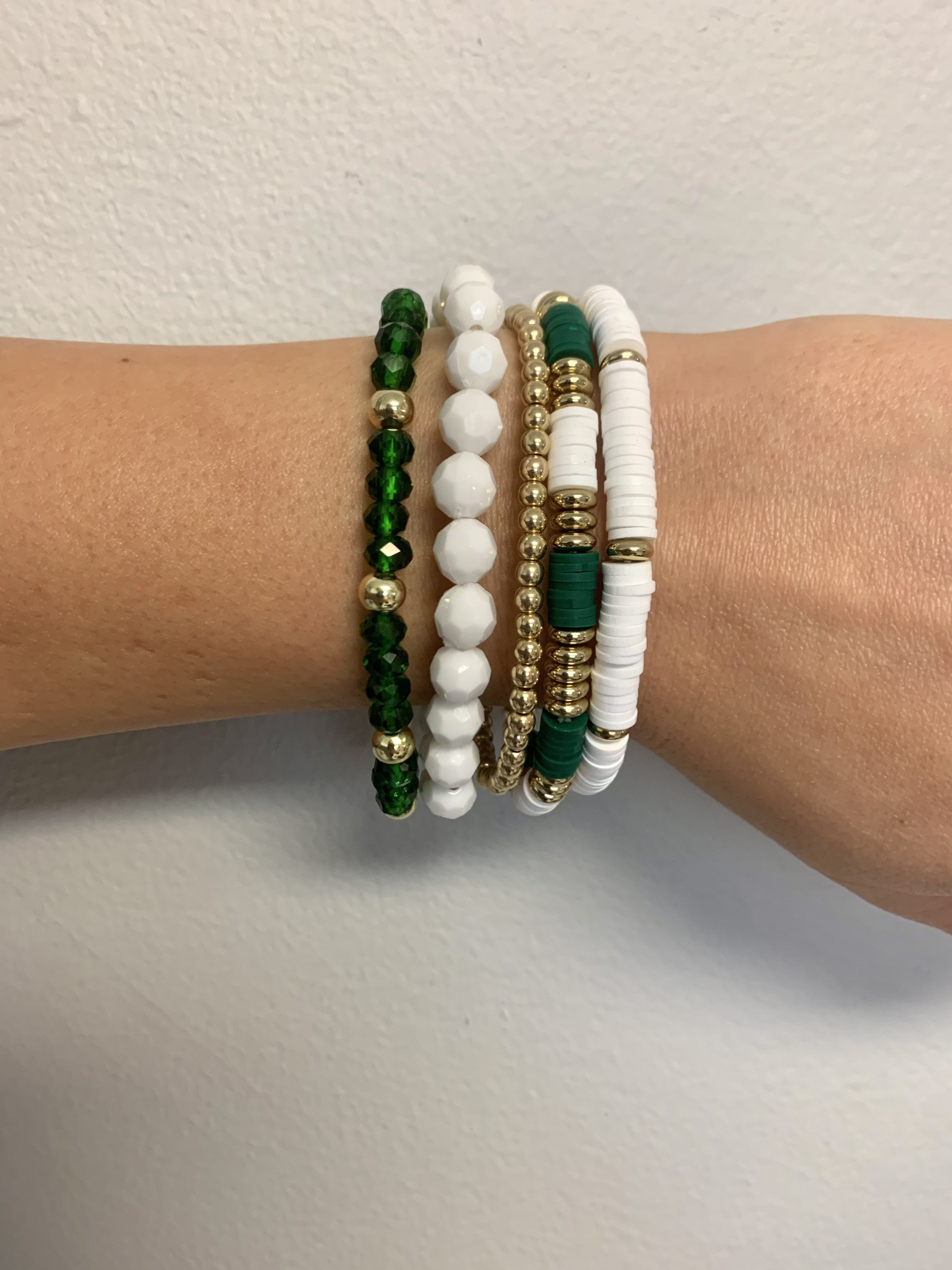 St. Patrick’s Day - Themed Bracelet Stack - Etsy