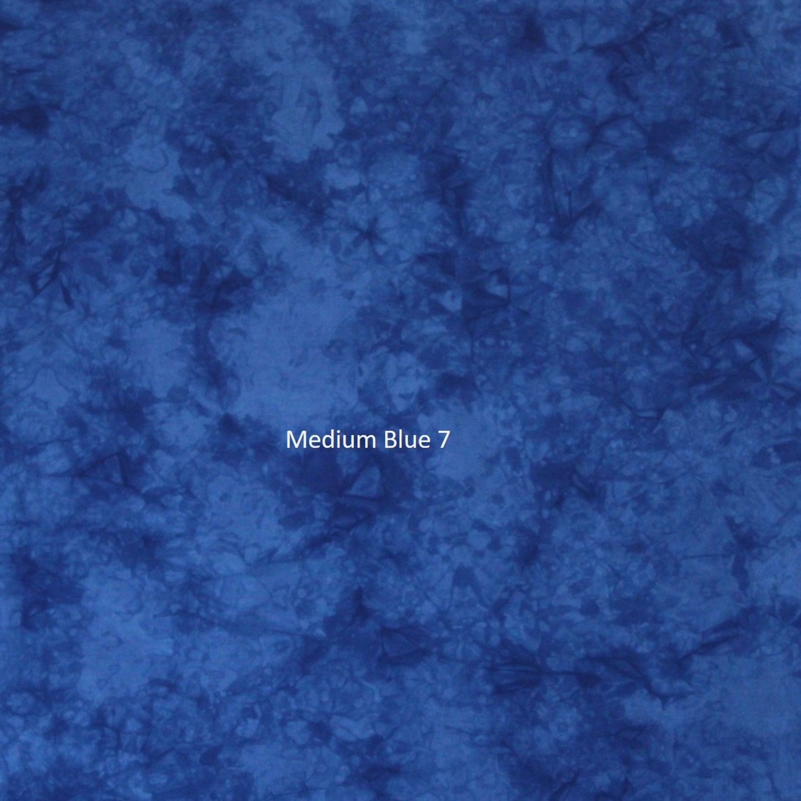 Hand Dyed Blue Fabric Bundle 7 Step Gradient of Quilting - Etsy