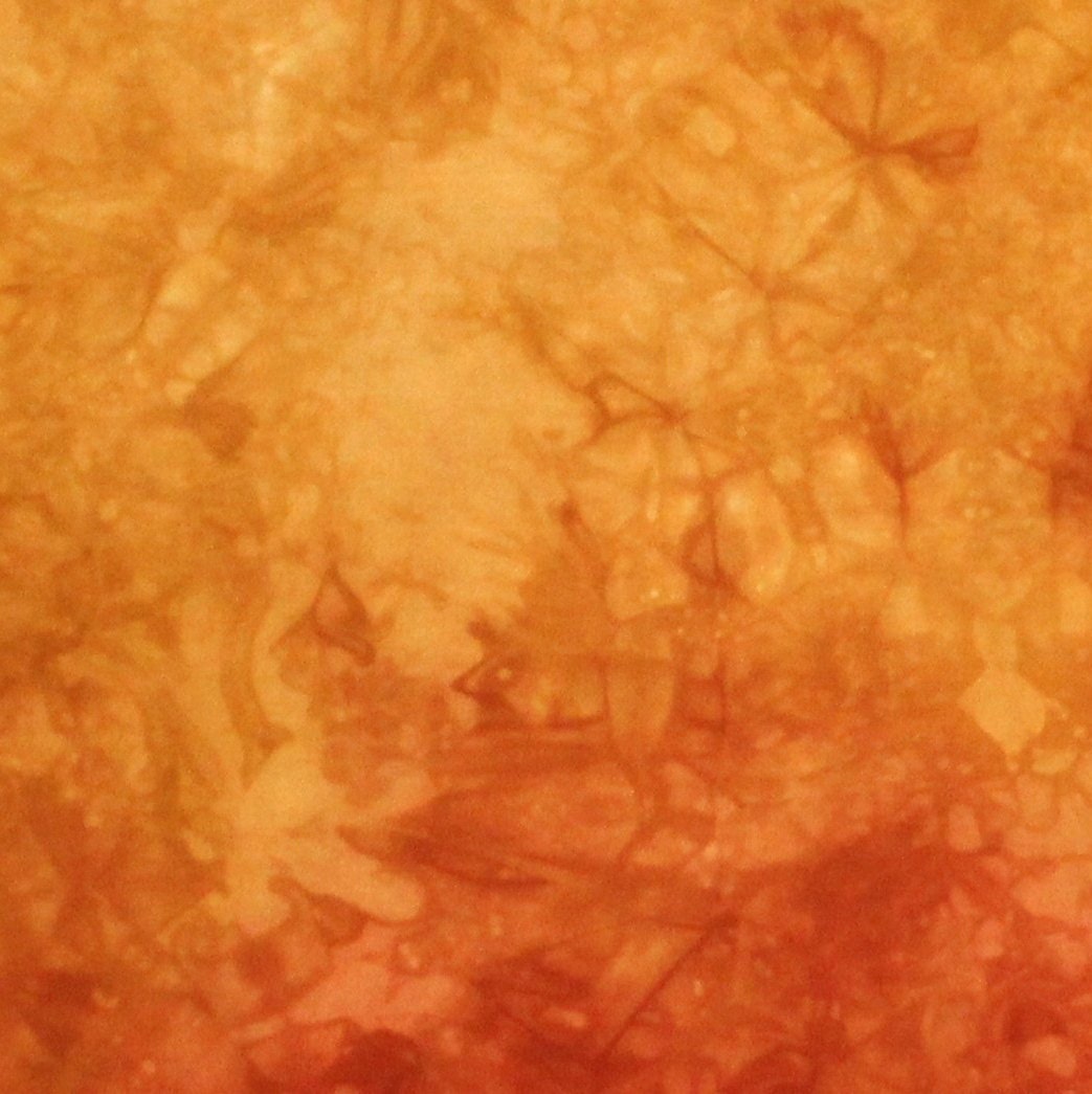 Spicy colored hand dyed gradient of quilt cotton Turmeric | Etsy