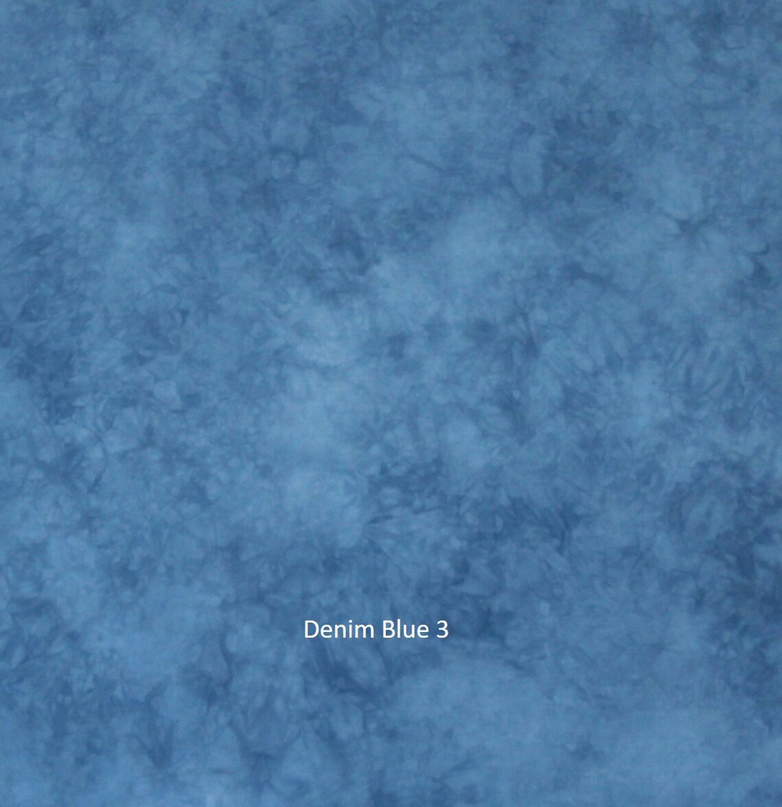 Hand Dyed Blue Cotton Quilt Fabric Bundle Fat Quarters or | Etsy