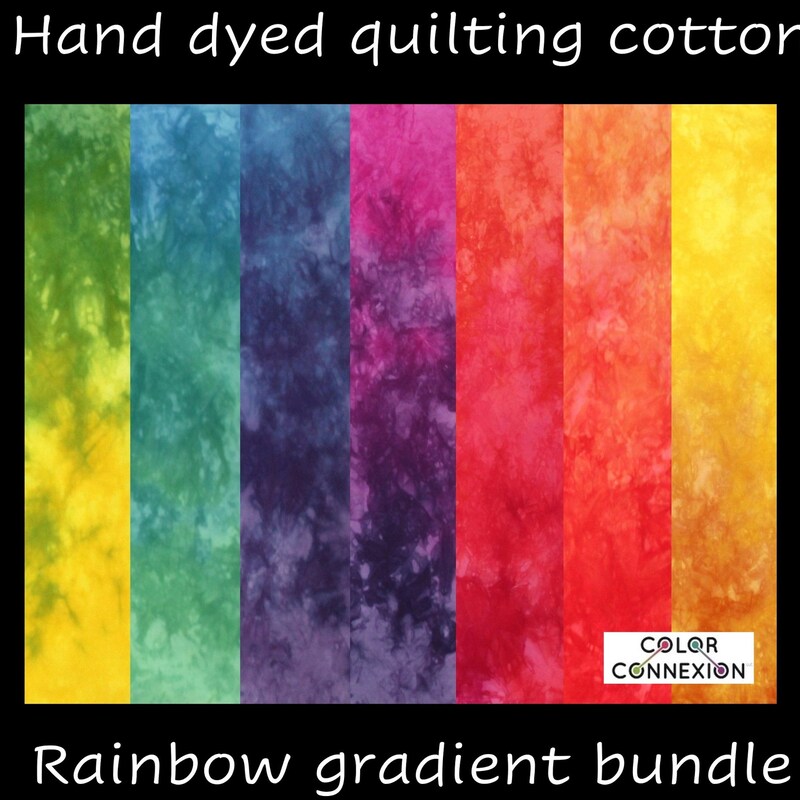 Hand Dyed Fabric - Etsy