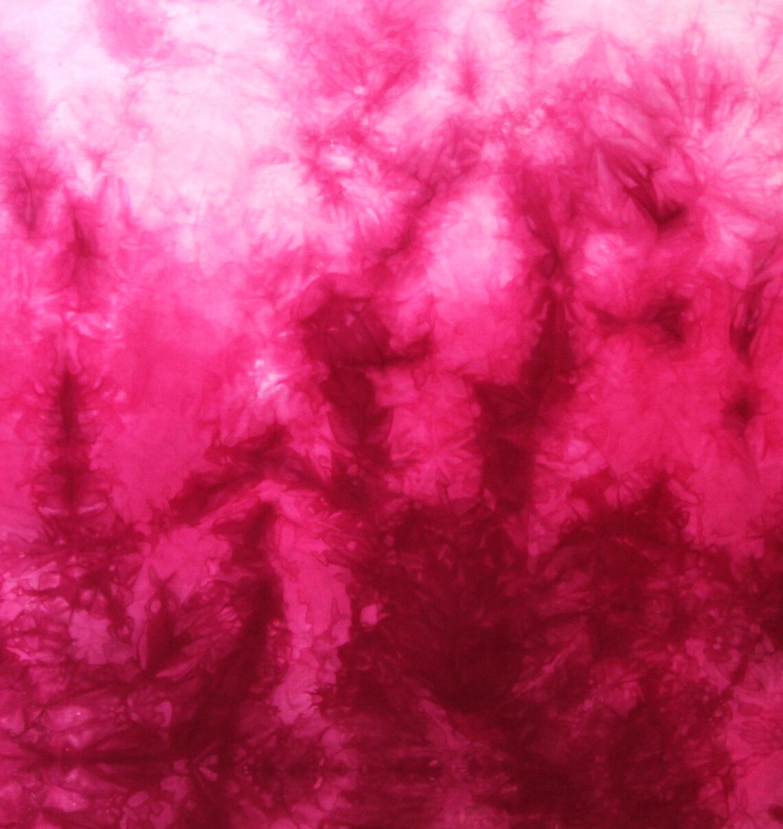 Hand Dyed Quilting Fabric in a Bright Pink Gradient, Available as Fat ...
