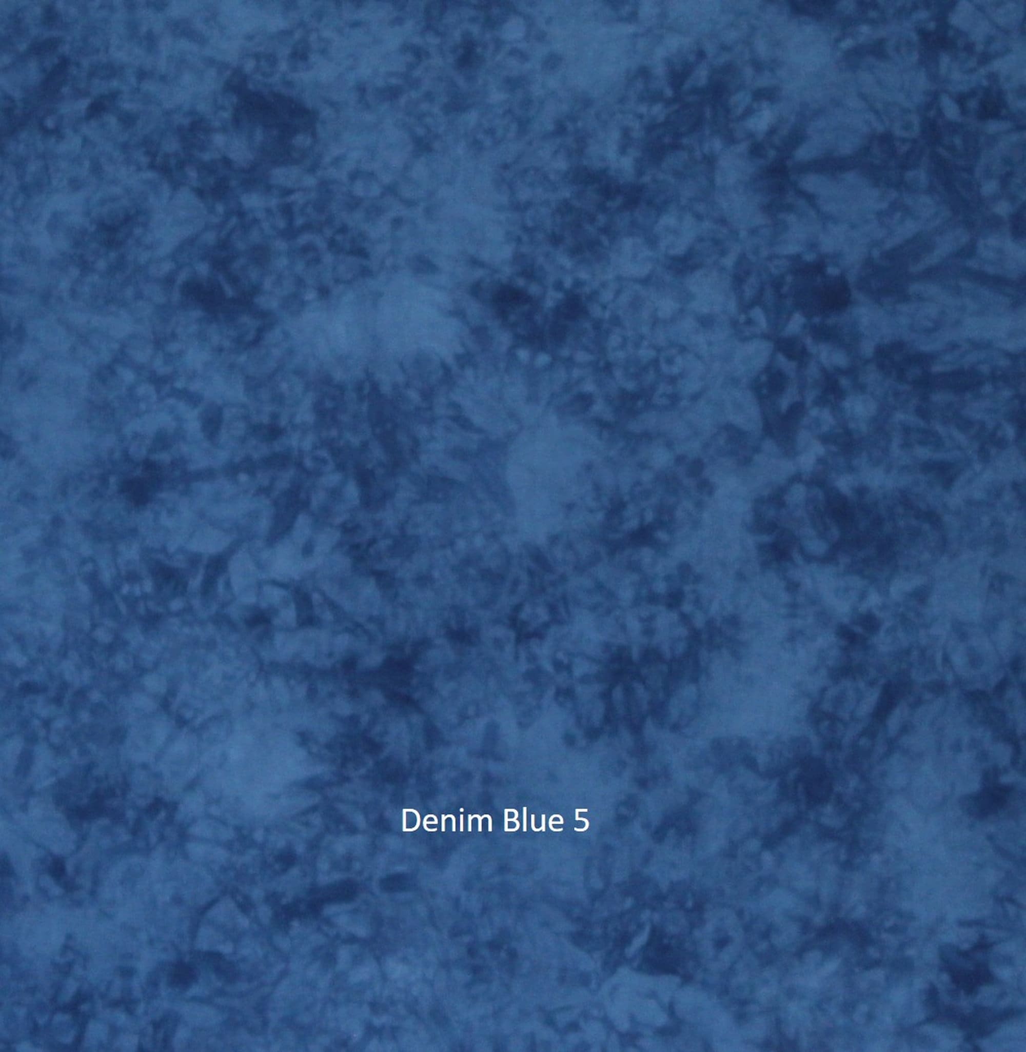 Hand Dyed Blue Cotton Quilt Fabric Bundle Fat Quarters or | Etsy