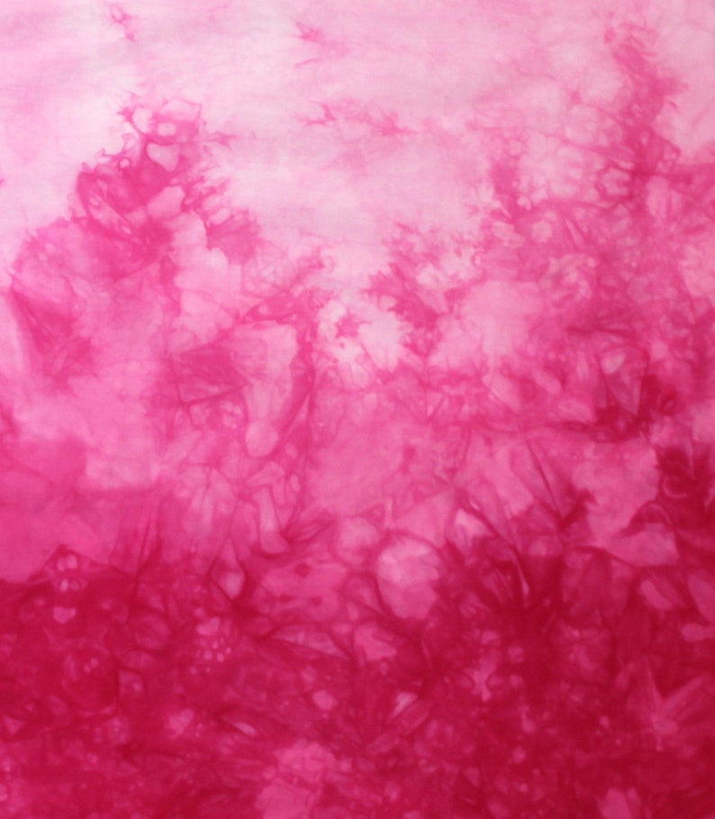 Pink ombre cotton quilt fabric hand dyed gradient of dusty | Etsy