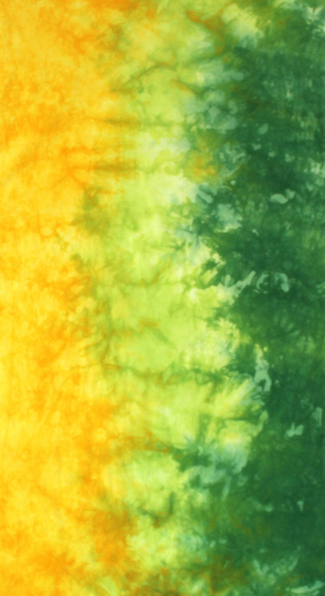 Yellow and Green Gradient of Quilting Cotton, Fabric Moves From Bright ...