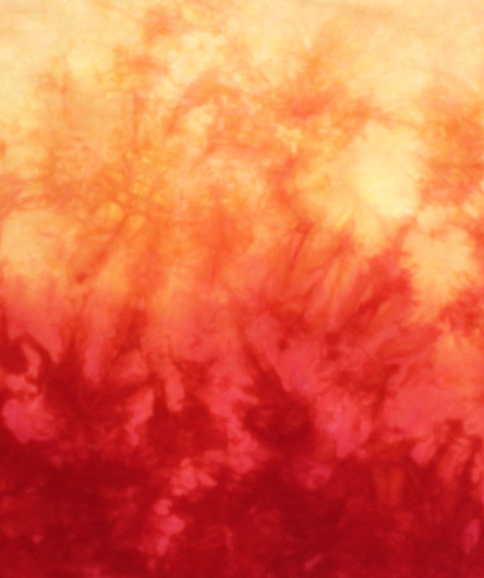 Hand Dyed Fabric Gradient in Fire Color Range Dynamic Yellow - Etsy