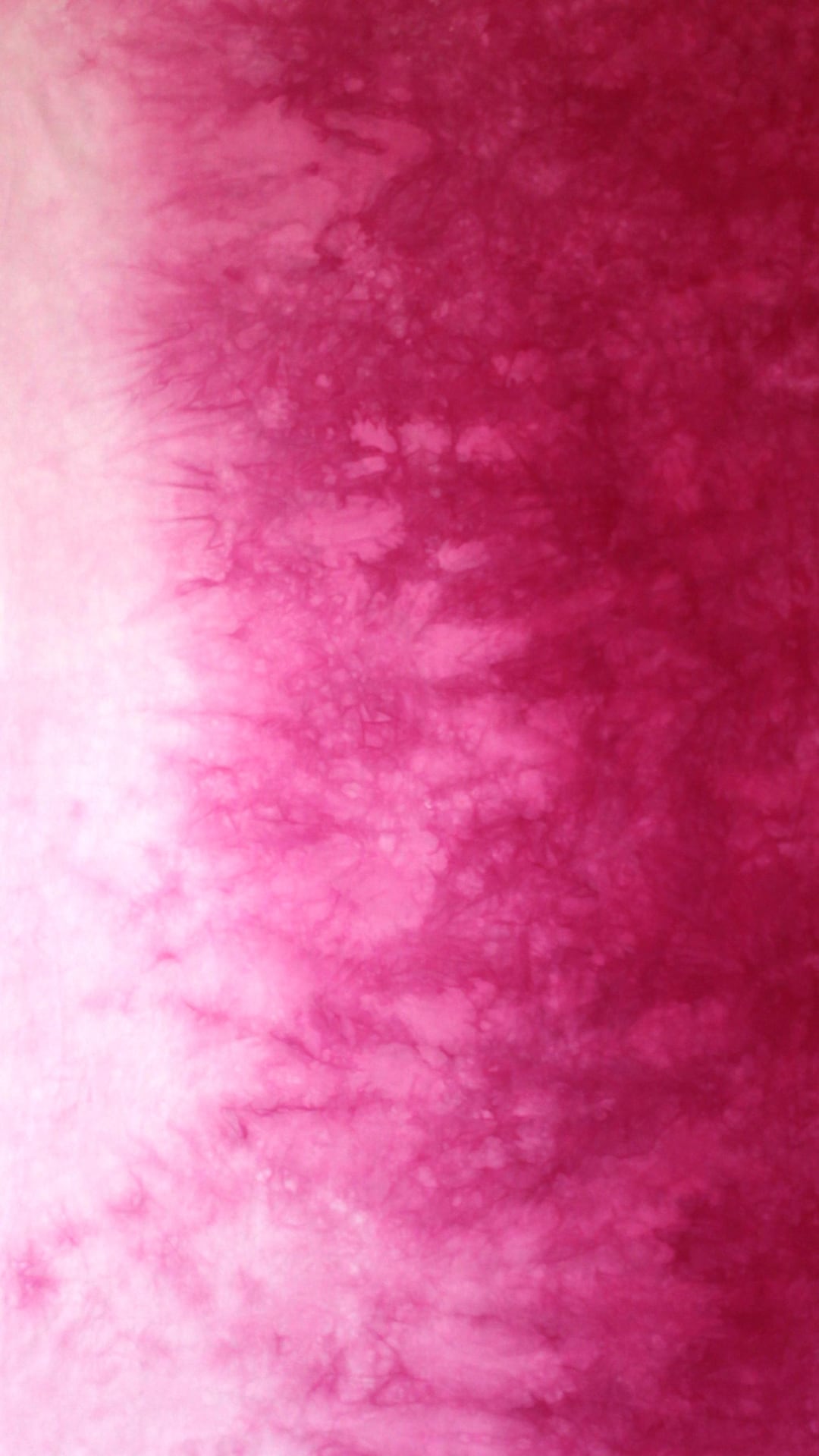 Pink Ombre Cotton Quilt Fabric, Hand Dyed Gradient Moves From Pale Pink ...