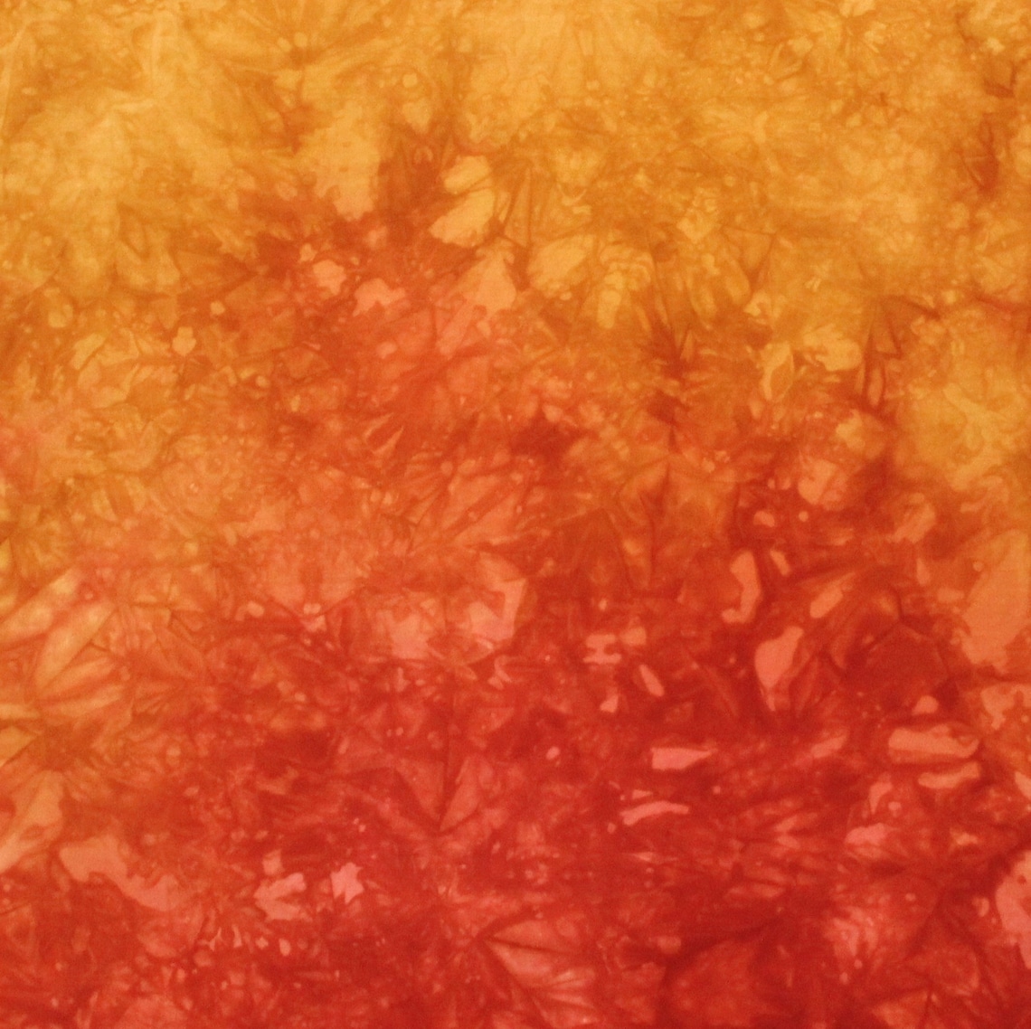 Spicy colored hand dyed gradient of quilt cotton Turmeric | Etsy