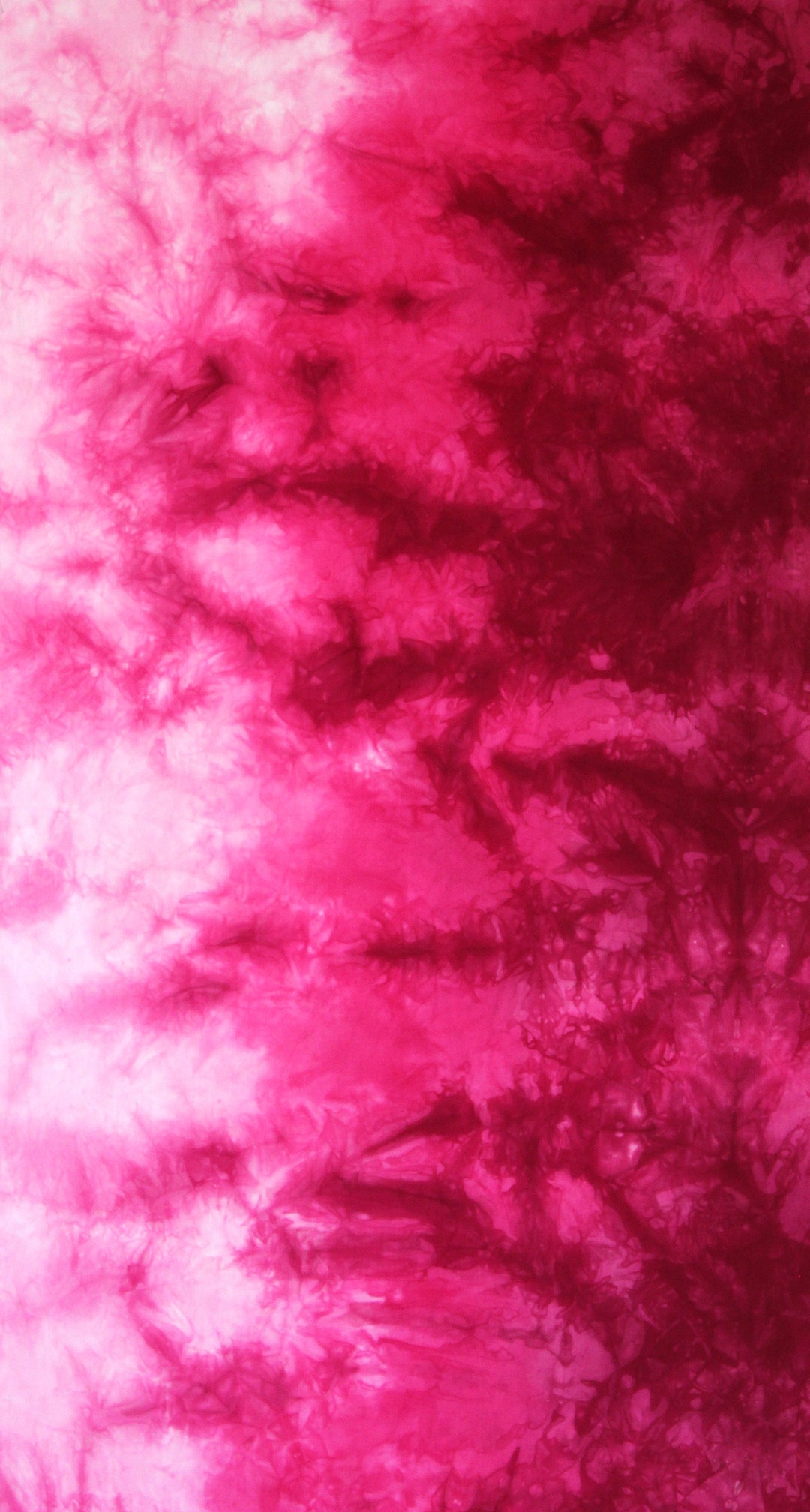 Hand Dyed Quilting Fabric in a Bright Pink Gradient, Available as Fat ...