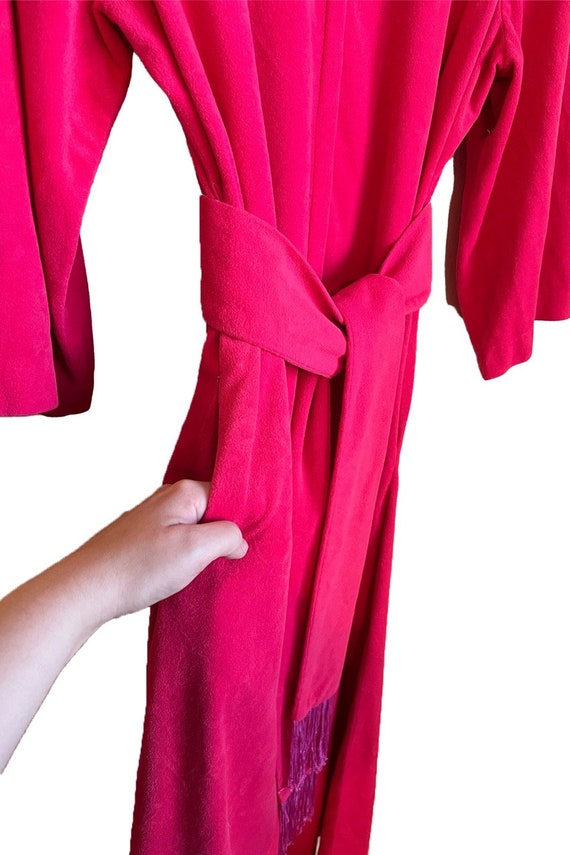 Pink Velour 1970s housecoat - Gem