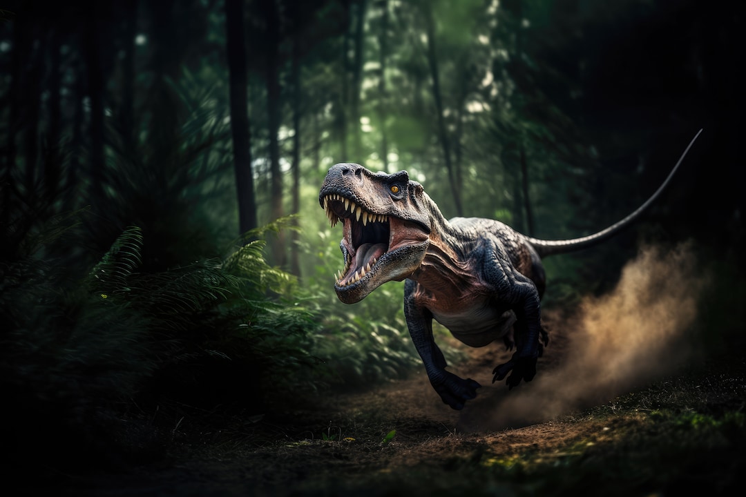 T-rex Dinosaur Digital Backdrop T-rex Dinosaur Digital Background ...