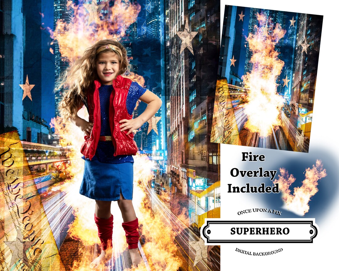 America Superhero Digital Background, or Backdrop, Great for ...