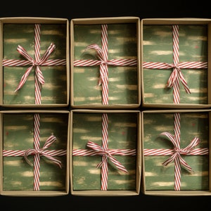 6 Empty Cardboard Boxes Template, Digital Christmas 'in the Box' for ...