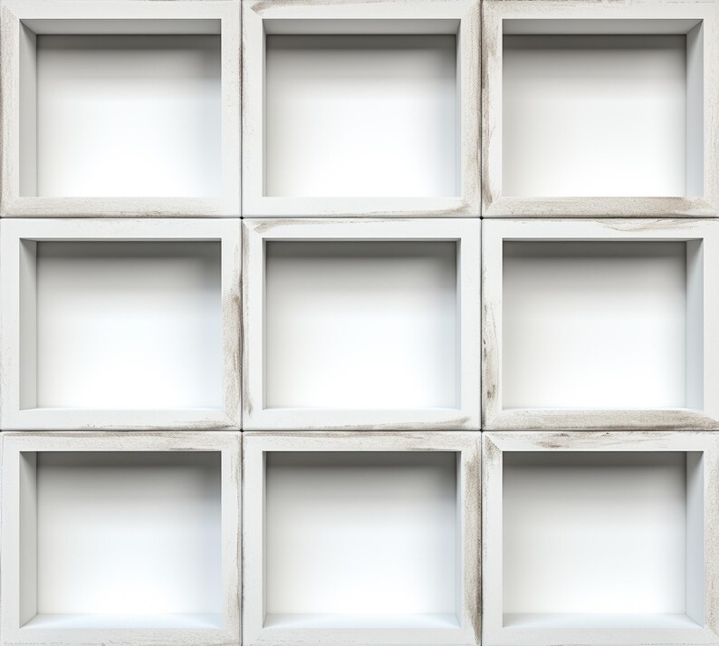 9 Empty Boxes Template, Inside the Box Photography, Class Photo ...