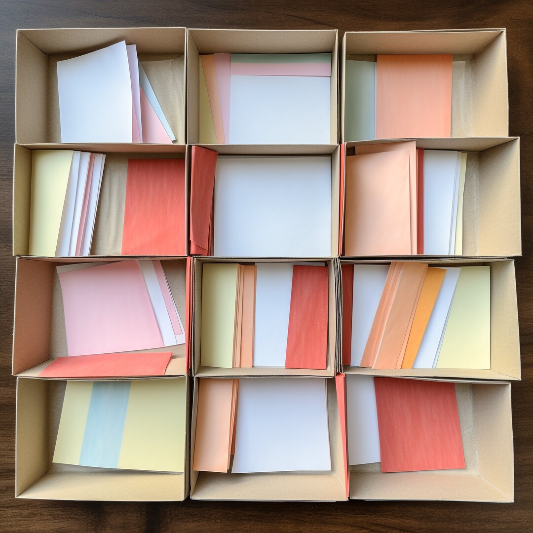 Office Empty Boxes Digital Backdrop, Staff Box Template, Fun School ...