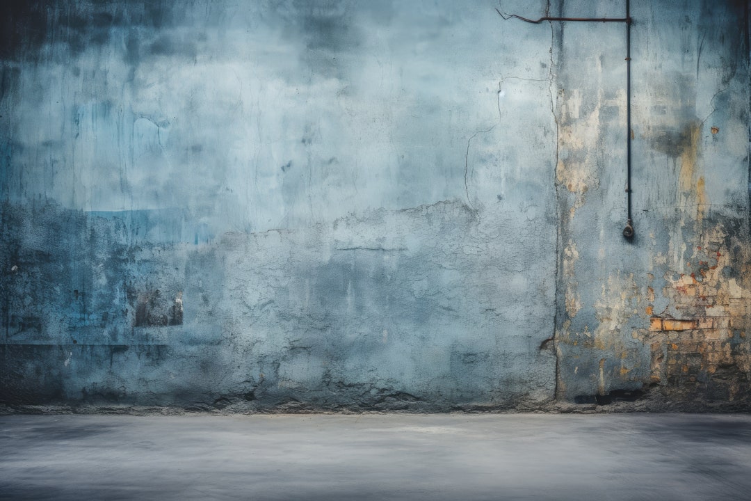 Digital Background Light Blue Portrait Backdrop Urban Studio ...