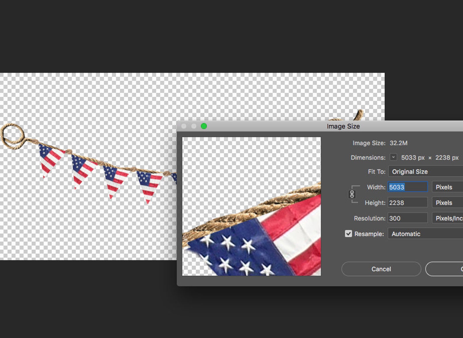 SALE American Flag Banner Overlay .png Great for the 4th of | Etsy