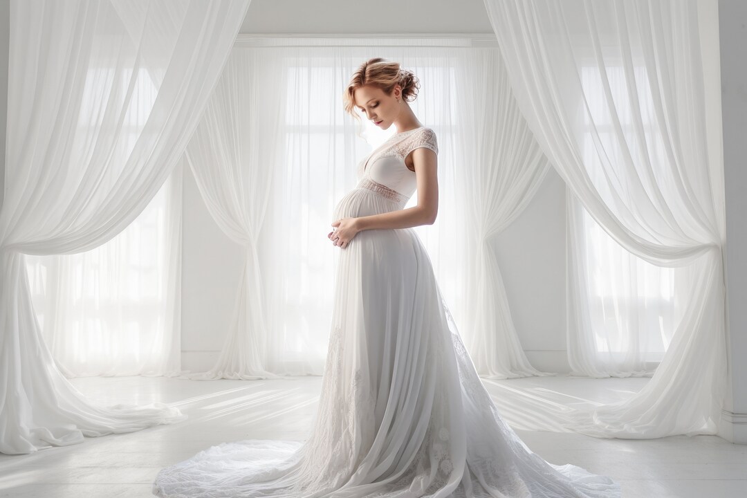 Backlit Window Digital Backdrop White Room Photoshop Overlays Portrait ...