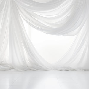 Backlit Window Digital Backdrop White Room Photoshop Overlays Portrait ...