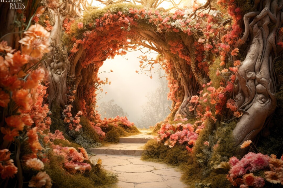 Digital Backdrop Fairy Digital Background Maternity Painterly Bokeh ...