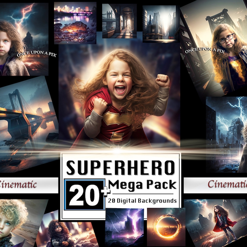 Super Hero Digital - Etsy