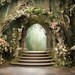 Digital Backdrop Fairy Digital Background Ornamental Painterly Fairy ...