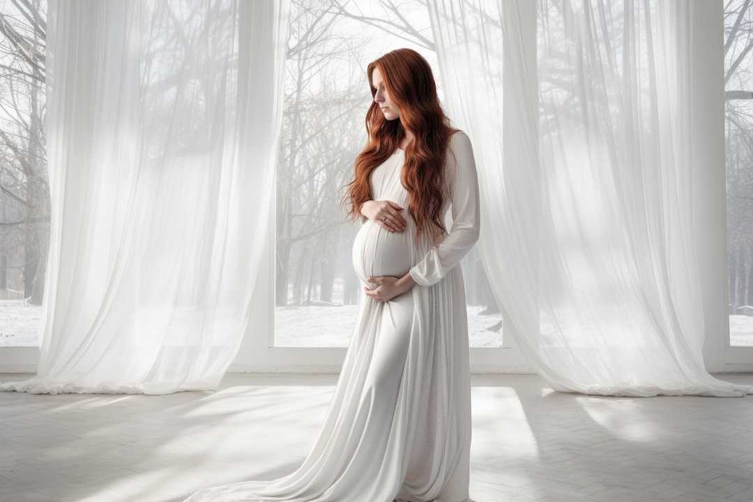 Backlit Window Digital Backdrop White Room Photoshop Overlays Portrait ...